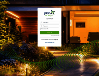 Access account.justenergy.com. Just Energy