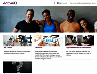 Access activeiq.academy. Active IQ: Log in to the site
