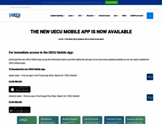 Access advantages.uecu.org. The New UECU Mobile App is Now Available ...