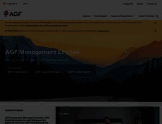 Access agf.com. AGF Management Limited | AGF.com
