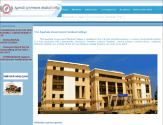 Access agmc.gov.in. Agartala Government Medical College
