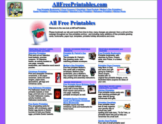 Access allfreeprintables.com. All Free Printables - Cards, Tags, Lists ...