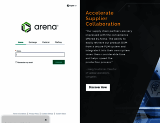 Access app.bom.com. Arena > Log In