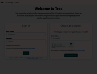 Access apps.trac.jobs. Welcome | Trac