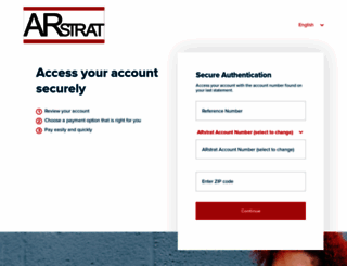 Access arstrat.mysecurebill.com. Consumer Portal