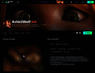 Access ashkiiwolf.deviantart.com. AshkiiWolf - Hobbyist, Digital Artist ...