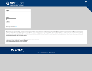 Access auth.onefluor.com. Welcome