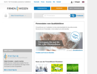 Access berlin.firmenwissen.de. FirmenWissen Suche - Firmenprofile, Bilanzen, GuV ...