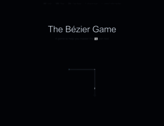 Access bezier.method.ac. The Bézier Game