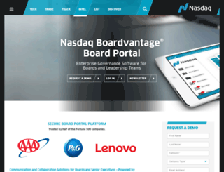 Access boardvantage.com. Board Management Software & Portal | Nasdaq ...