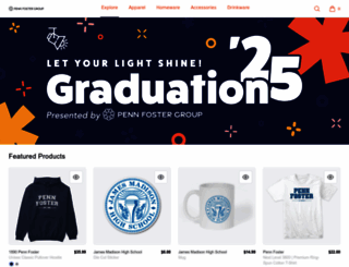 Access bookstore.pennfoster.com. Penn Foster Group Merch