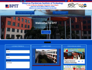 Access bpitindia.com. bpitindia.com – BPIT