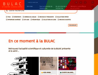 Access bulac.fr. BULAC, Bibliothèque universitaire des langues et ...
