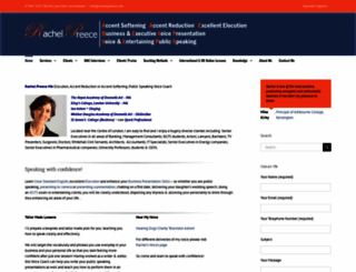 Access c7463162.myzen.co.uk. Rachel Preece The International Voice ...