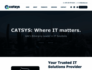 Access catsys.ae. CATSYS | Emerging IT Solutions Company in Dubai, UAE