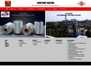 Access centuryrayon.co.in. Century Rayon