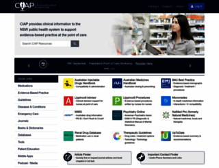 Access ciap.health.nsw.gov.au. Home - CIAP Clinical Information Access ...