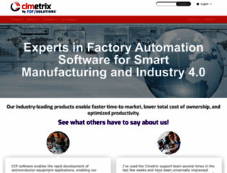 Access cimetrix.com. Cimetrix Semiconductor Factory Automation Software