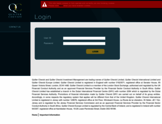 Access client.quiltercheviot.com. Login