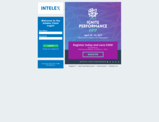 Access cloud.intelex.com. Sign In : Intelex 6.5.17.0