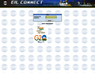 Access connect.eil.co.in. Login