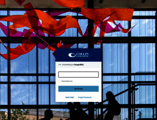 Access cougarweb.collin.edu. Collin College