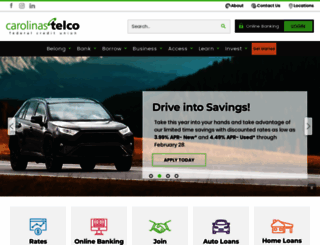 Access ctelco.org. Carolinas Telco Federal Credit Union