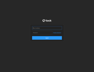 Access dashboard.tocktix.com. Tock Dashboard