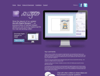 Access digital.docrafts.com. docrafts Digital Designer