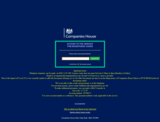 Access direct.companieshouse.gov.uk.