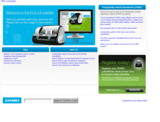 Access dls.dymo.com. DYMO® : Label Makers & Printers, Labels, and More!