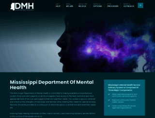 Access dmh.ms.gov. Mississippi Department of Mental Health