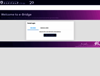 Access ebridge.xjtlu.edu.cn. Log in to the portal