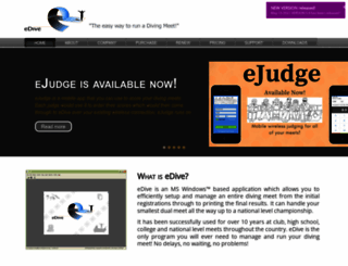 Access edive.info. eDive - The easy way to run your next meet!