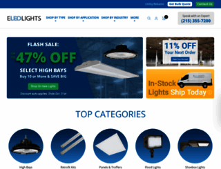 Access eledlights.com. ELEDLights - Your Go-To Commercial Lighting Supplier