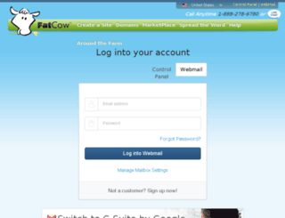 Access email.fatcow.com.