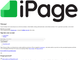 Access email.ipage.com. PowWeb Login