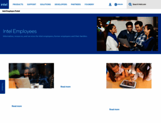 Access employeeportal.intel.com. Intel Employee Portal