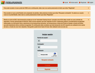 Access emueble.crimpr.net. Inicio - CRIM360