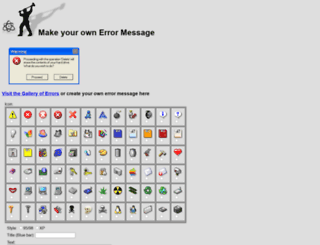 Access error-png.smasher.org. Atom Smasher's Error Message Generator