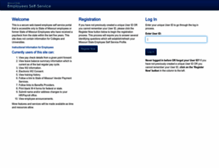 Access ess.mo.gov. Home - ESS Portal