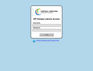 Access ezproxy.cccc.edu. CCCC Library Proxy Login