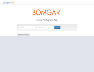 Access filetransfer.bomgar.com. Secure File Transfer