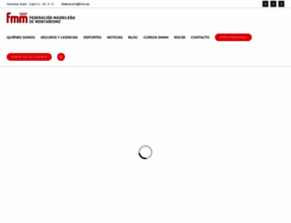 Access fmm.es. Inicio - Descubre los Deportes de Montaña en Madrid ...