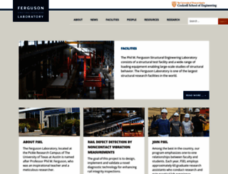 Access fsel.engr.utexas.edu. Home - Ferguson Structural Engineering ...