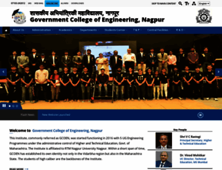 Access gcoen.ac.in. GCoE, Nagpur
