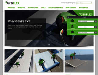 Access genflex.com. GenFlex | GenFlex Commercial Roofing Systems | Easy ...