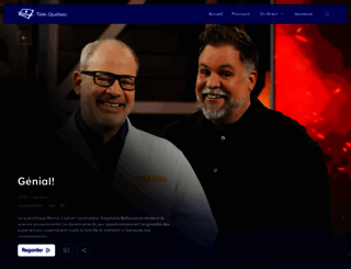 Access genial.telequebec.tv. Génial! | Télé-Québec