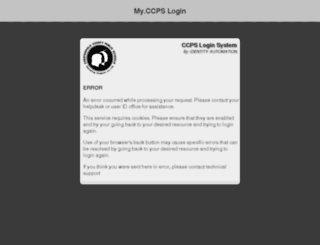 Access gmail.ccpsnet.net. RapidIdentity