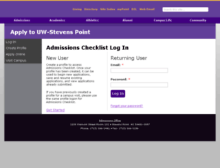 Access go.uwsp.edu. UWSP | Apply